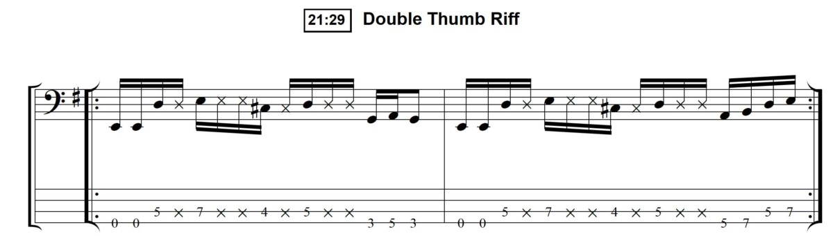 Double Thumb Slap Technique – TalkingBass