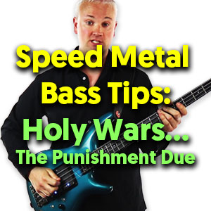 Megadeth: Holy Wars…The Punishment Due – Bassline Tutorial and Tab ...