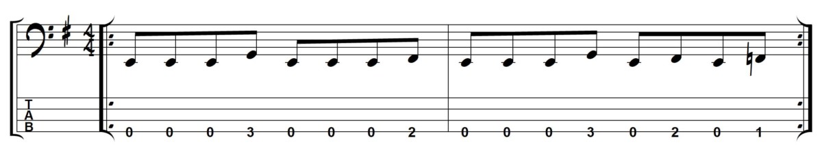 Fight Fire With Fire - Cliff Burton Bass Riff & Timing EXPLAINED!